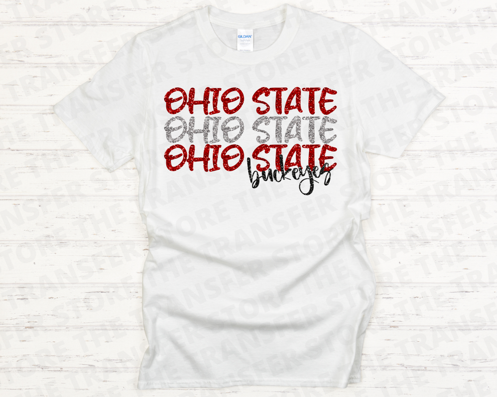 Ohio State Buckeyes Glitter – The Transfer Store